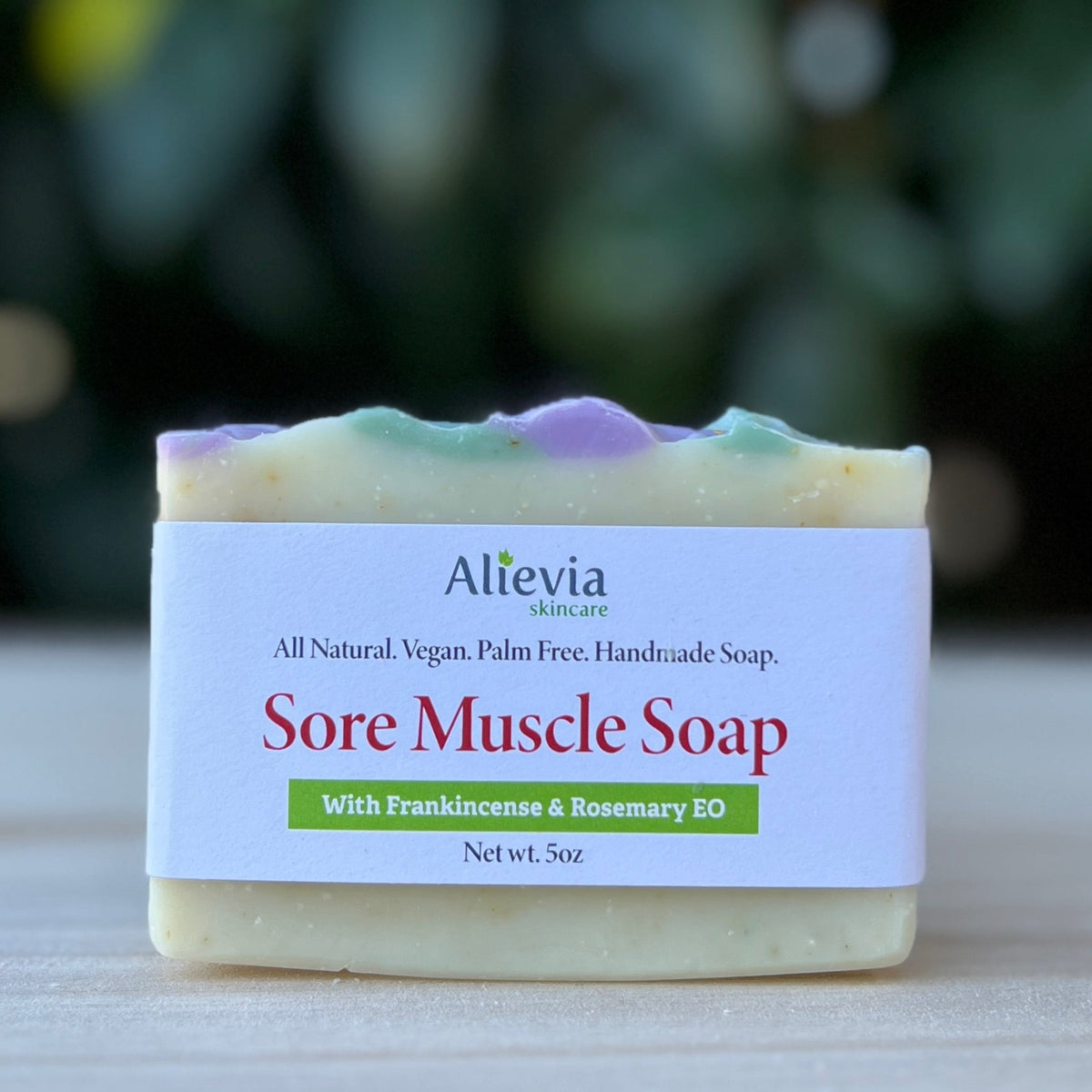 Sore Muscle Soap – Alievia